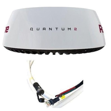 Raymarine Q24D Doppler 18In Radar With 10M Power And Data Cables ...